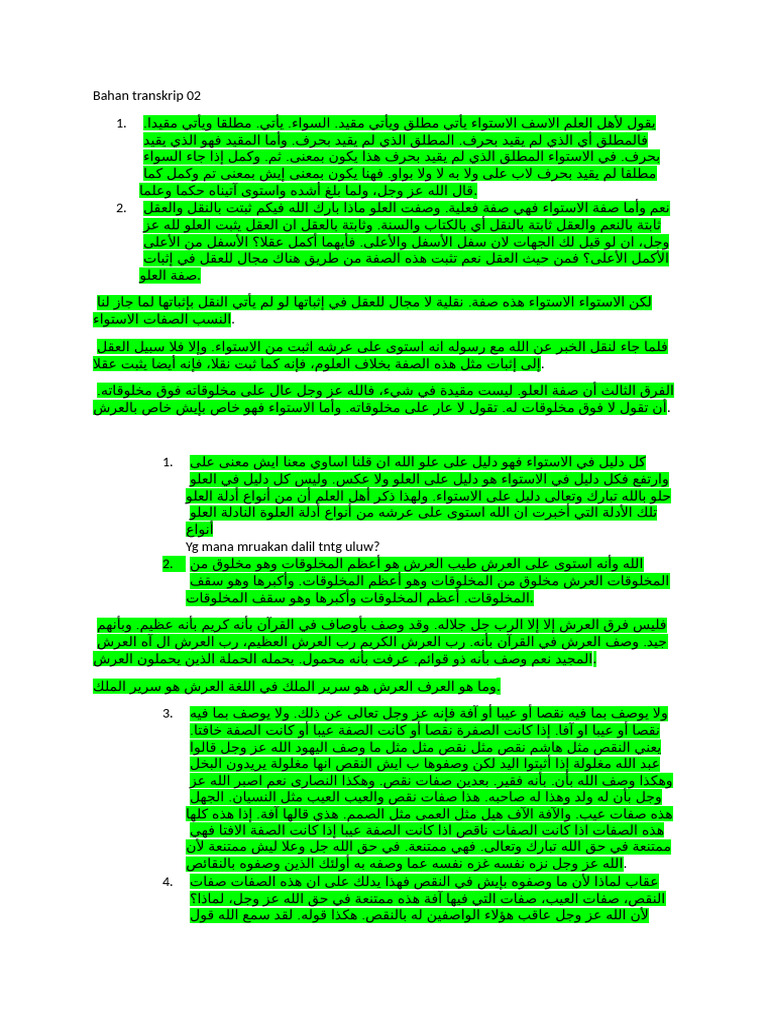 Bahan Transkrip 02, O5 | PDF