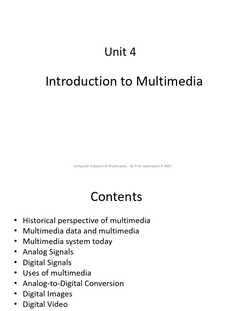 Unit 4 | PDF