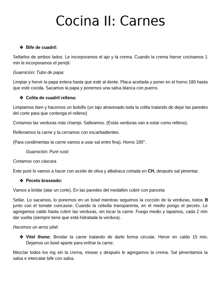 Cocina II | PDF | ensalada | Cocina, comidas y vino