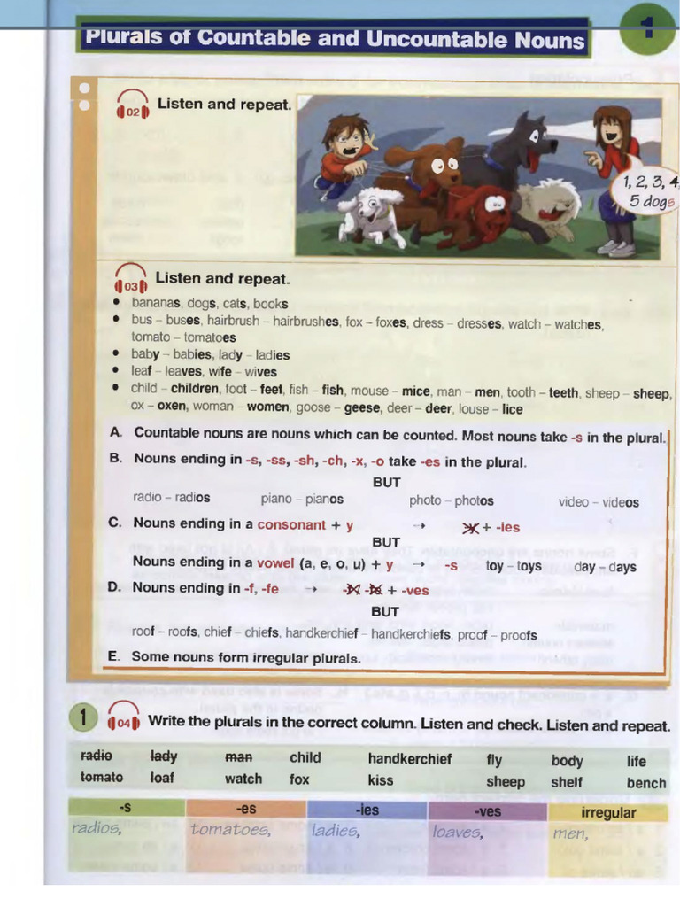 PLURALS - ROUND Up | PDF