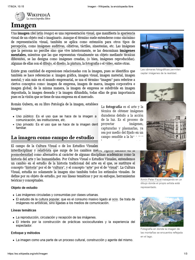 Imagen - Que Es | PDF