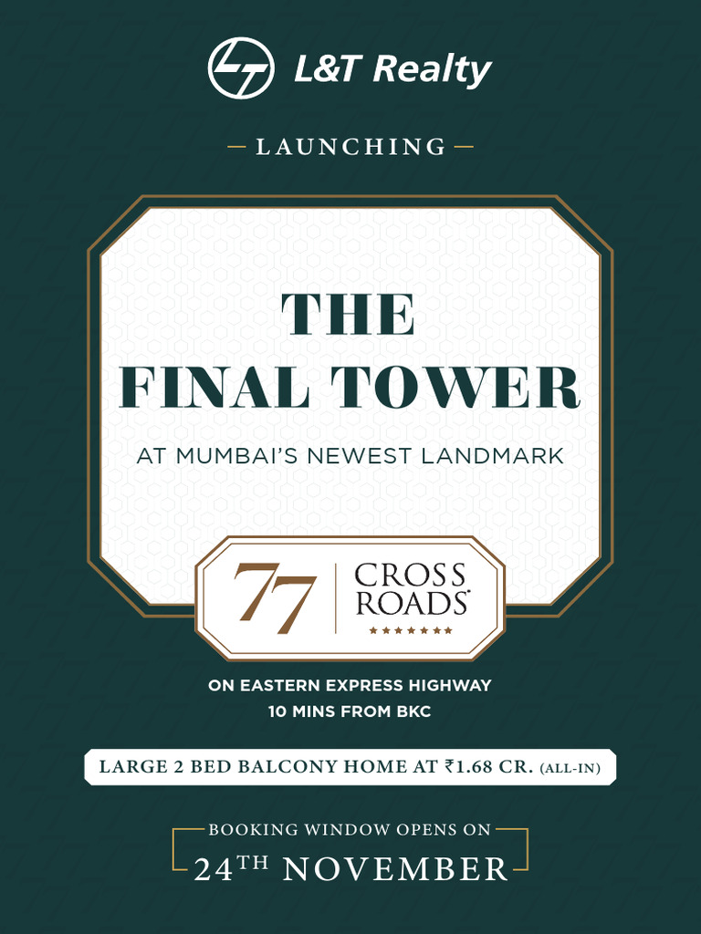 The Final Tower at 77 Crossroads | PDF