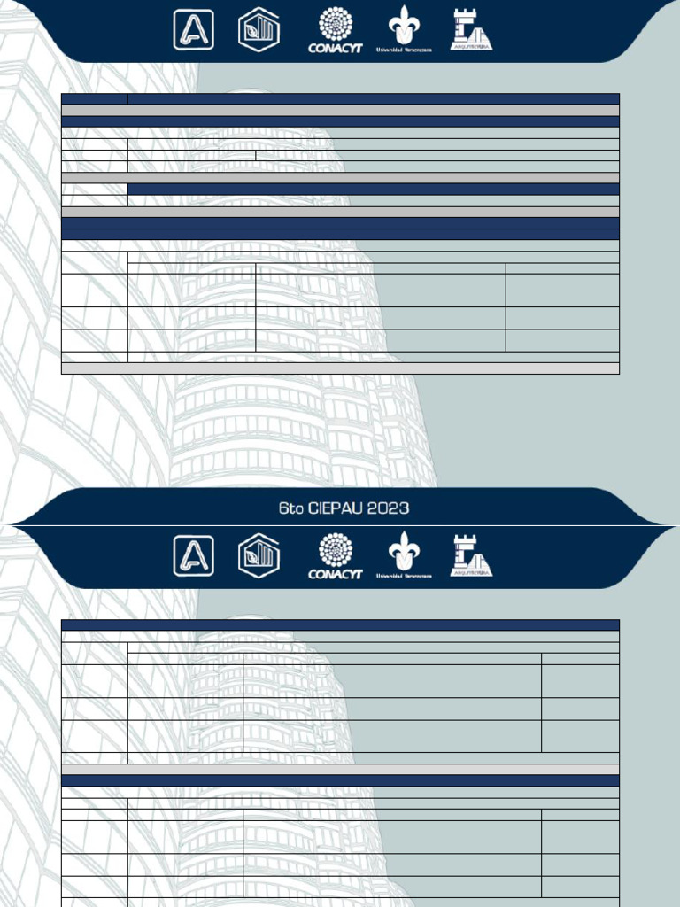 Programa general CIEPAU 2023 | PDF