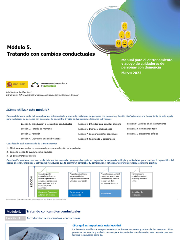 Modulo5 Tratando Cambios Conductuales Ed 1.1 | PDF
