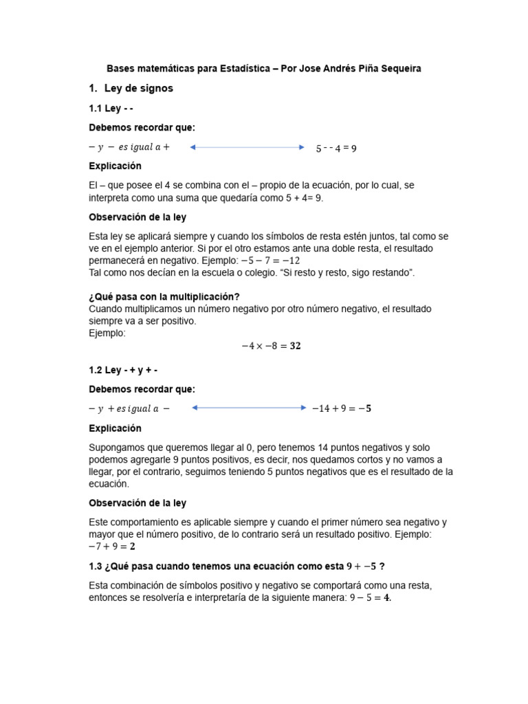 Bases Matemáticas para Estadística | PDF