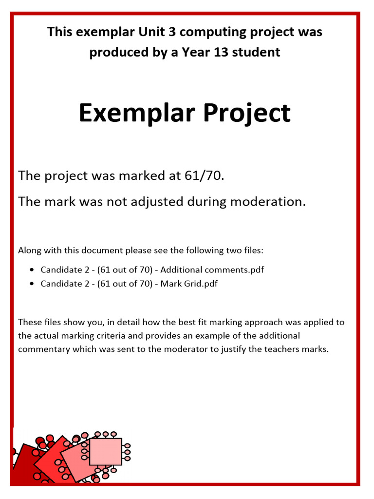 Candidate 2 - (61 Out of 70) - Project Writeup | PDF