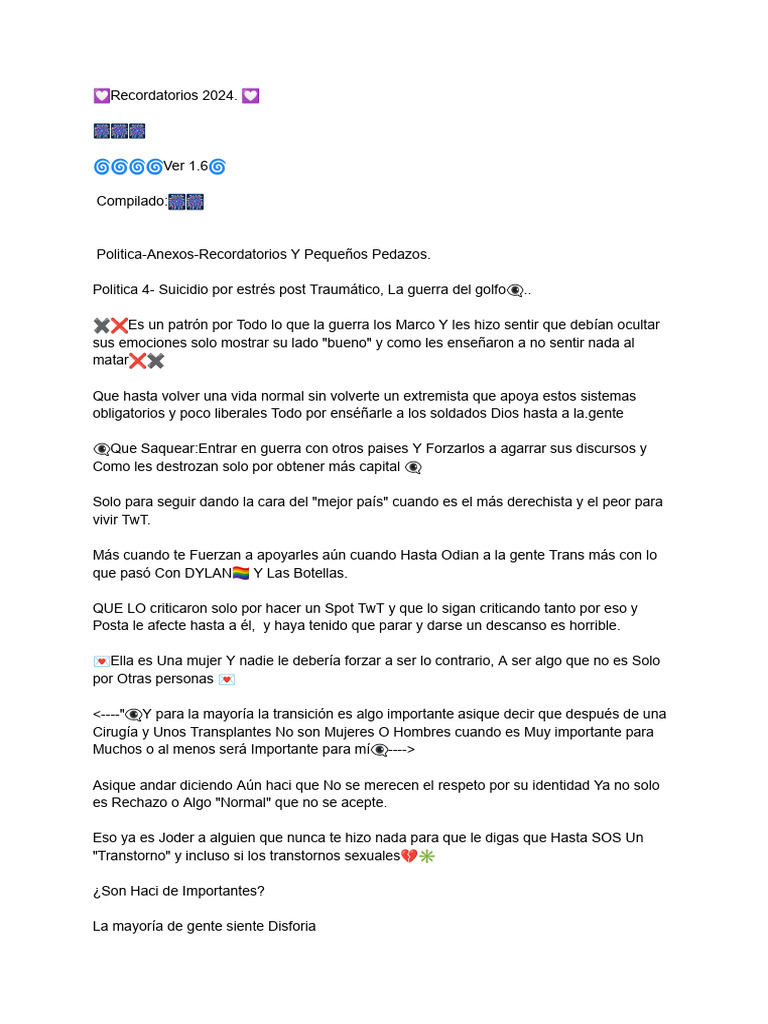 Recordatorios Ver 1.8??--??? Compilado ??-1 | PDF