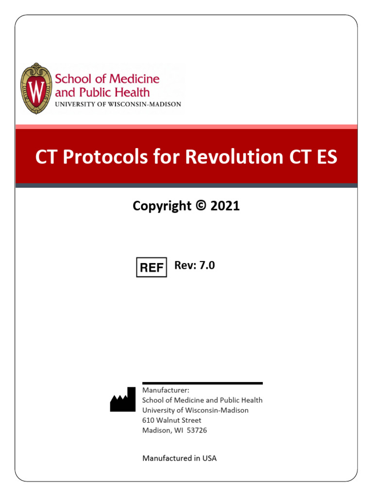 Revolution CT Proto. | PDF