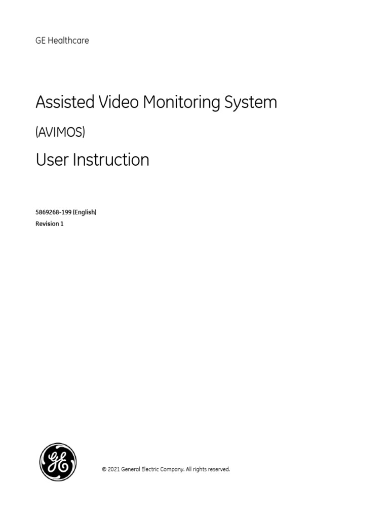 Assisted Video Monitoring System (AVIMOS) User Instruction - UM ...