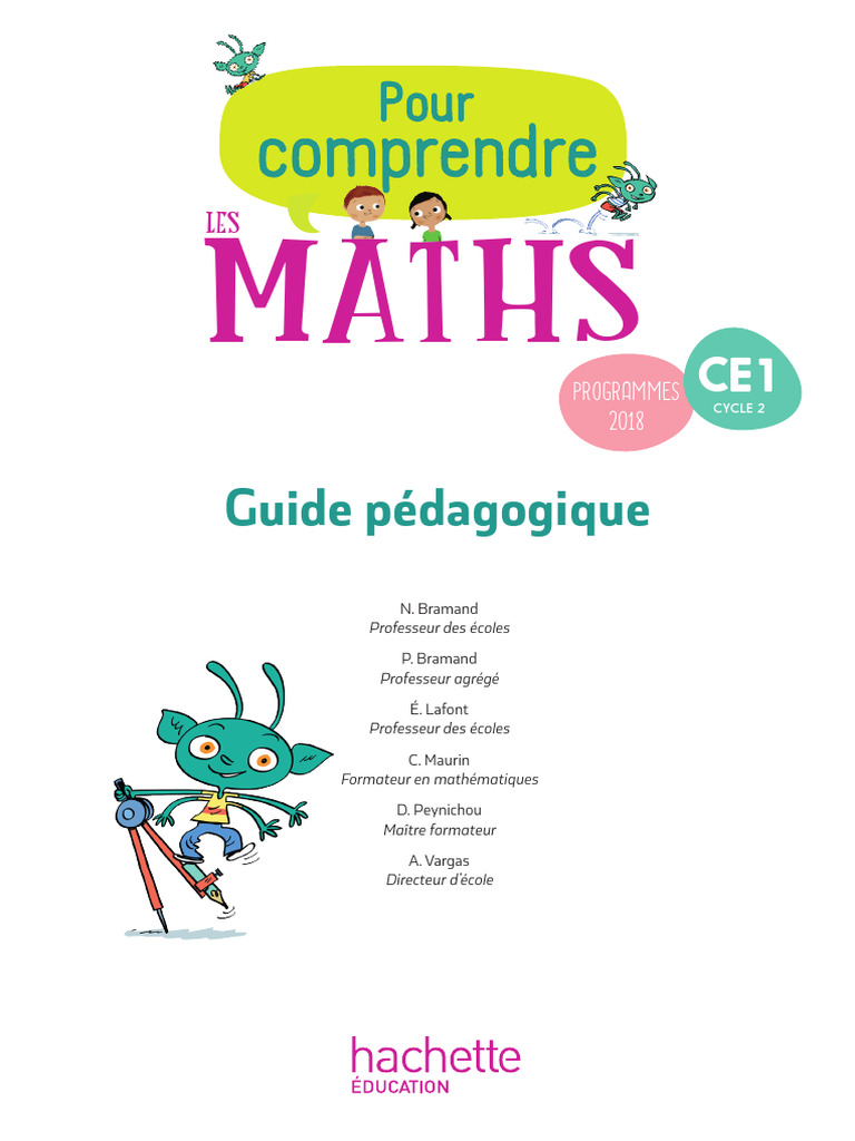 Guide Pédagogique Pour Comprendre Les Maths CE1 | PDF