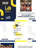 Proceso de Admisión IUB 2025-2 | PDF