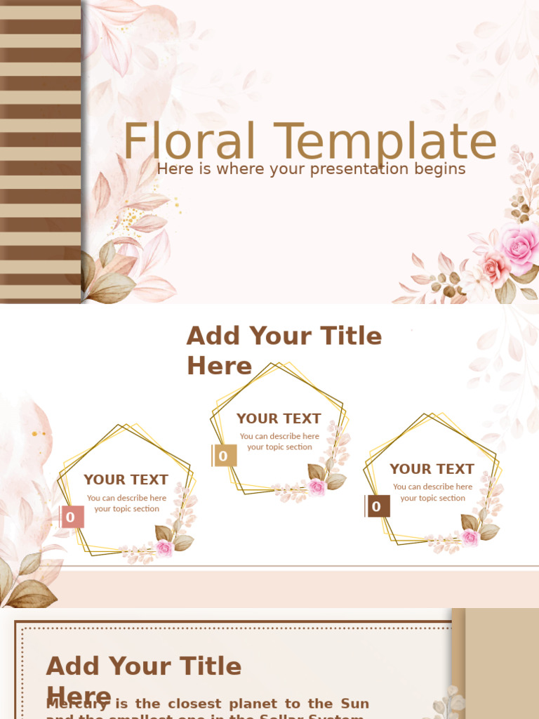 Flower Template | PDF