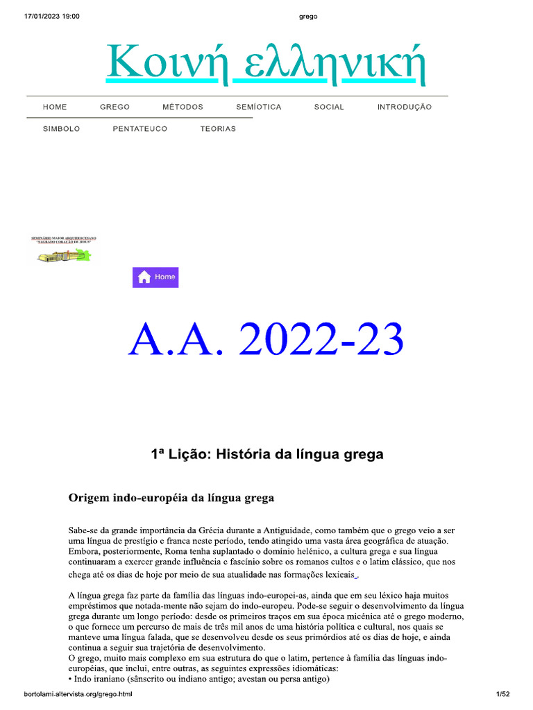 Grego 23 | PDF