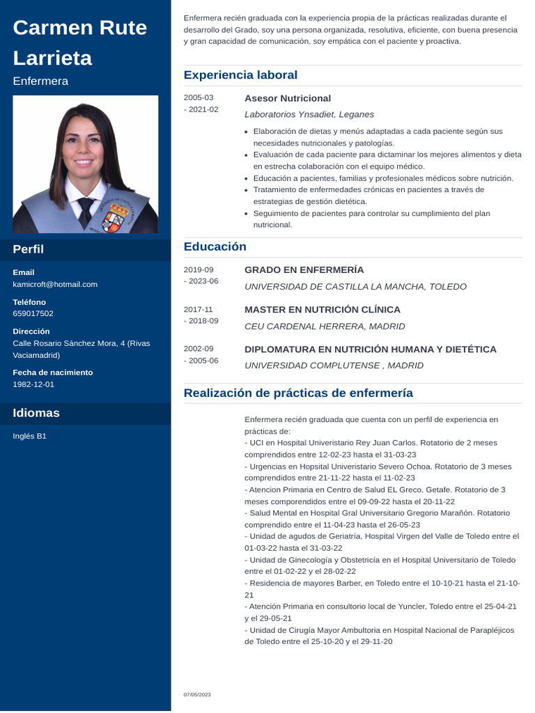 CV Carmen Rute | PDF