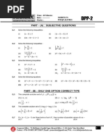 Irrational Inequalities Practice DPP 4 | PDF
