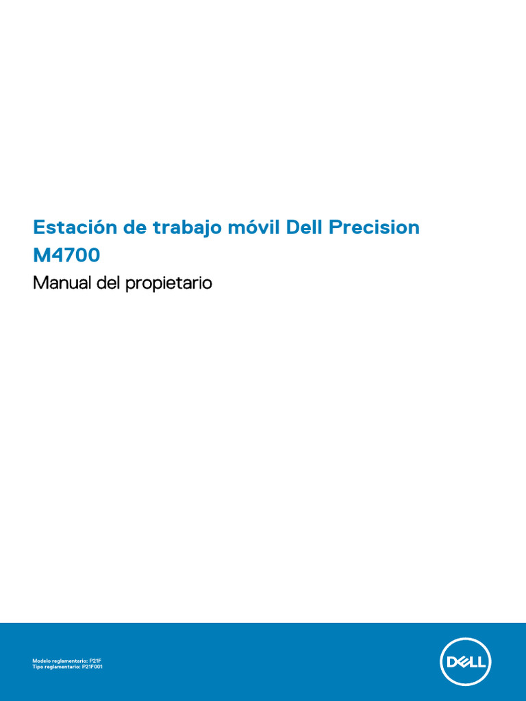Precision m4700 - Service Manual - Es XM | PDF