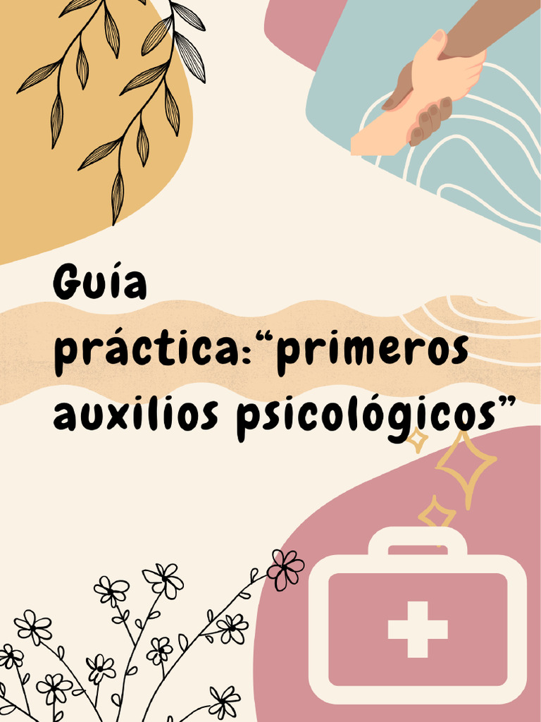 Manual Primeros Auxilios Psicológicos | PDF