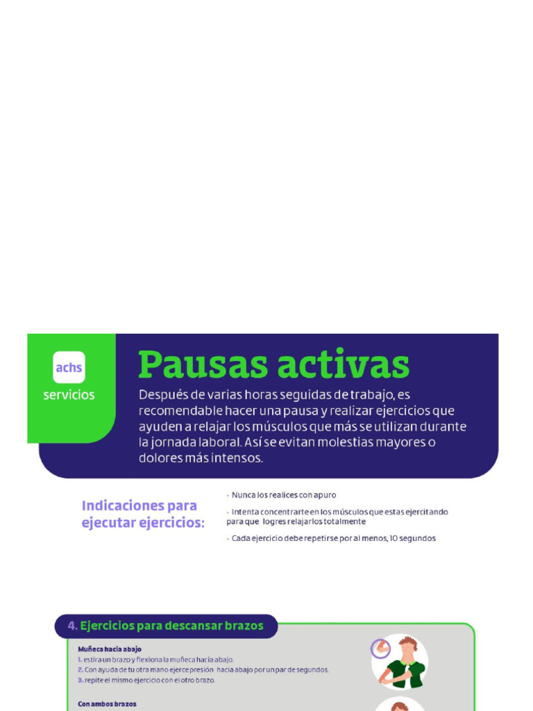 Pausa Activa | PDF