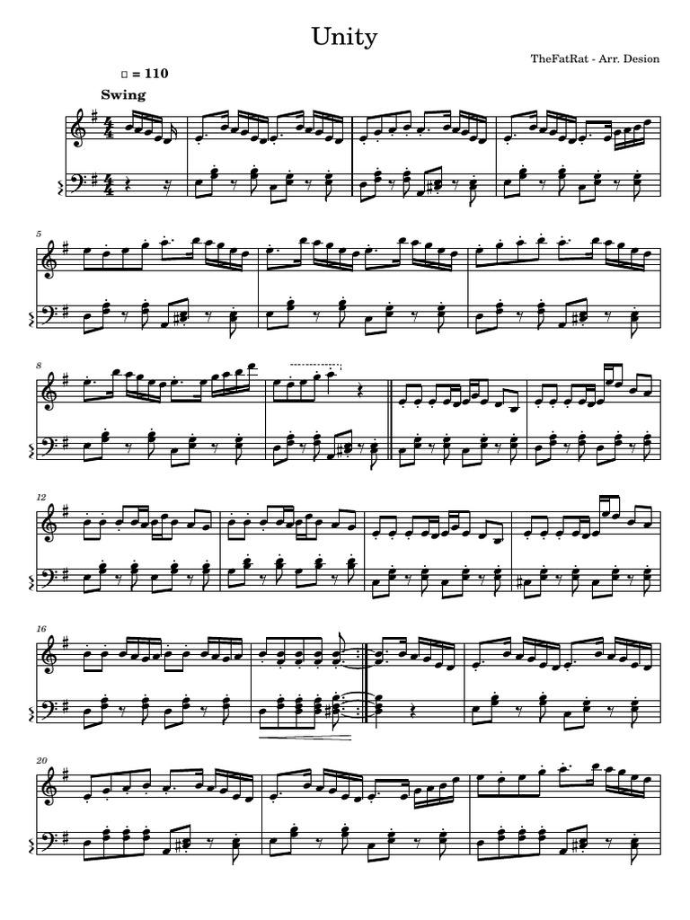 TheFatRat Unity | PDF