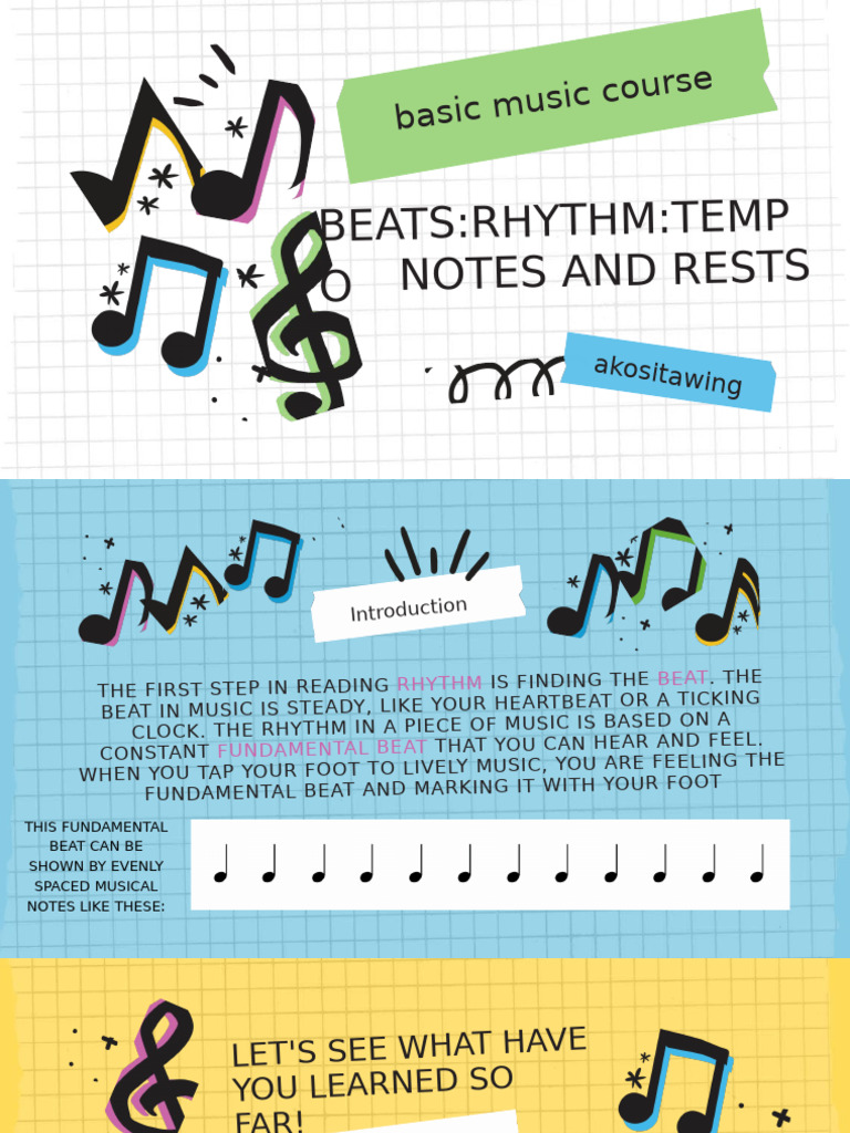 Basic Music Course | PDF
