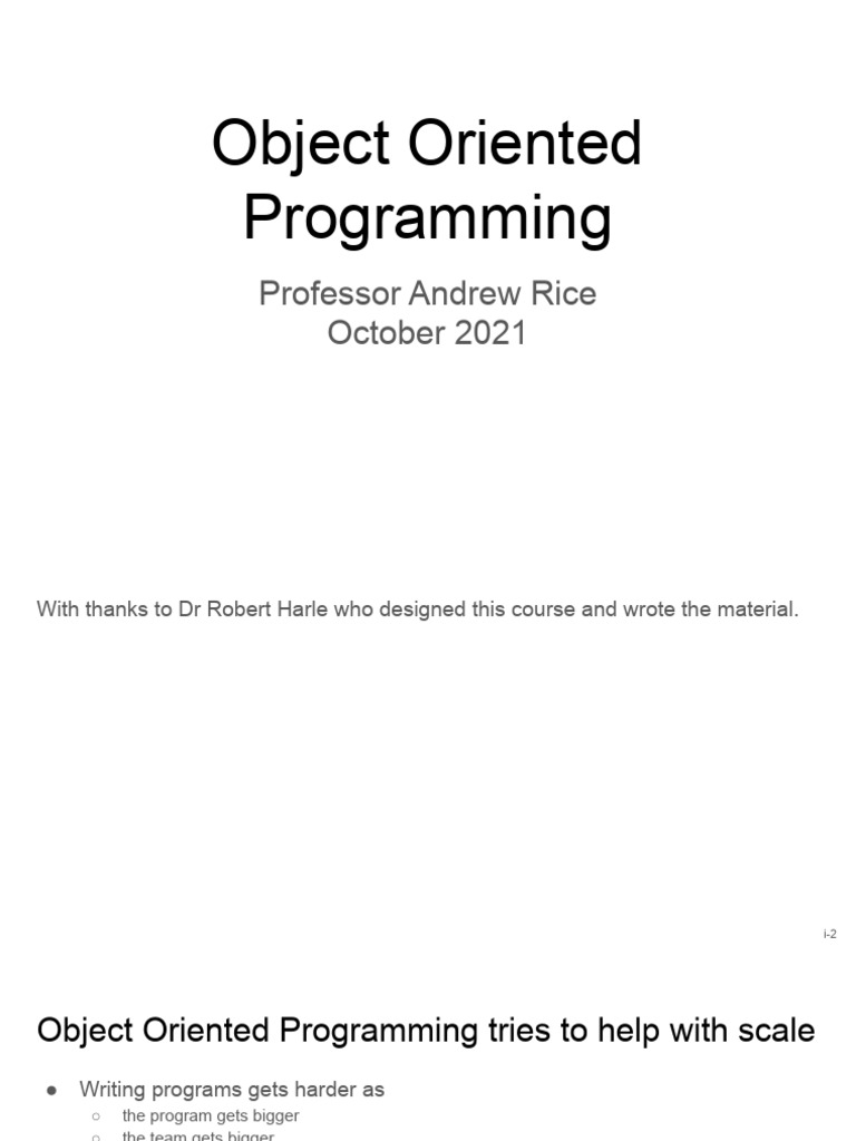 OOP Deep Concept | PDF