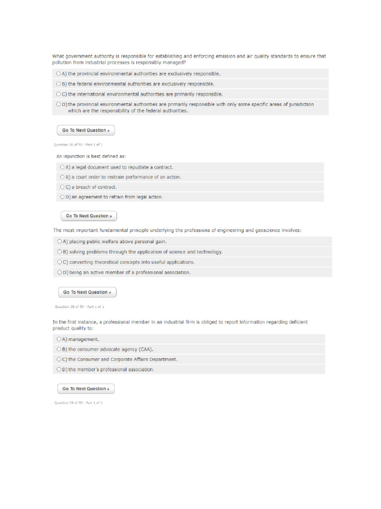 Practice Exam 1 Questions | PDF