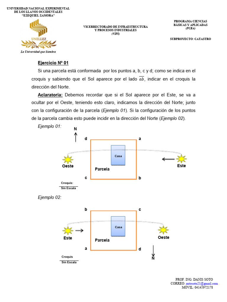 Catastro Ejercicios Prácticos M1 | PDF
