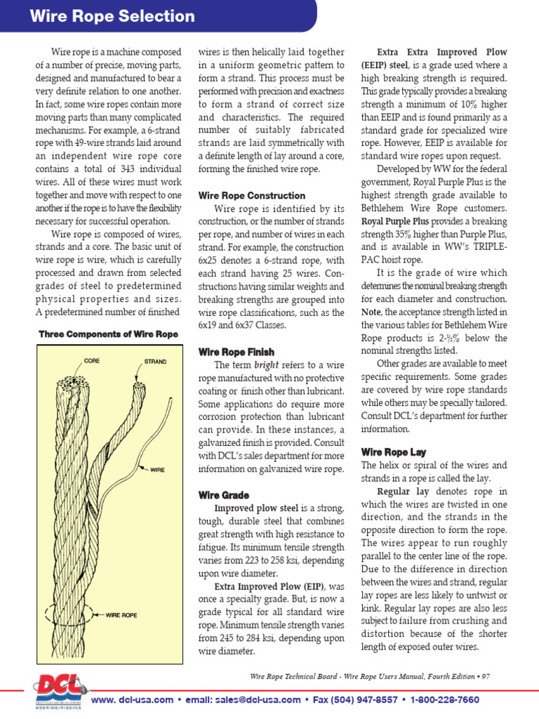 PC00 Wire-Rope Part1 | PDF