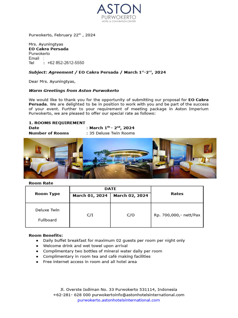 EO Cakra Persada | PDF