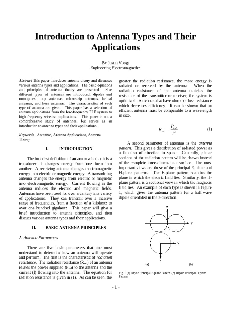 Antenna Basics | PDF