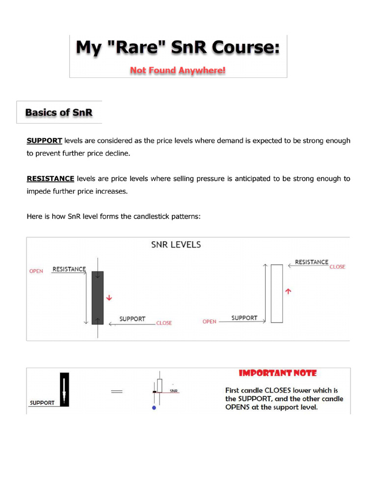 My Rare SnR Course_unlocked | PDF