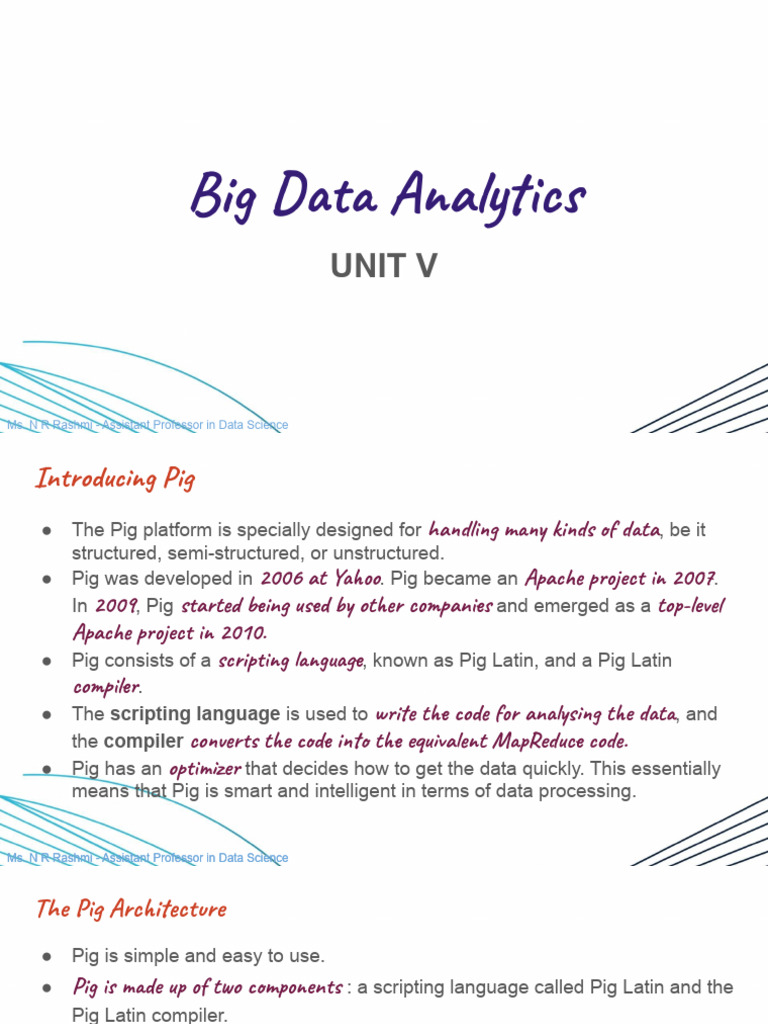 BDA UNIT 5 New | PDF