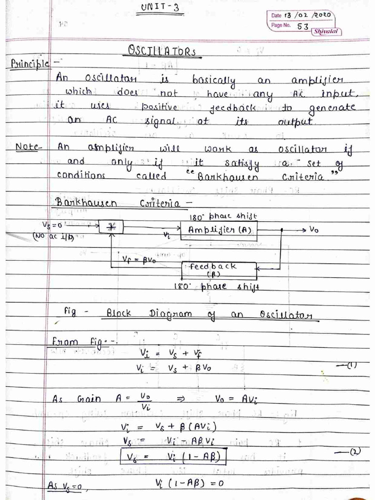 An Ckts. U-3 Complete | PDF