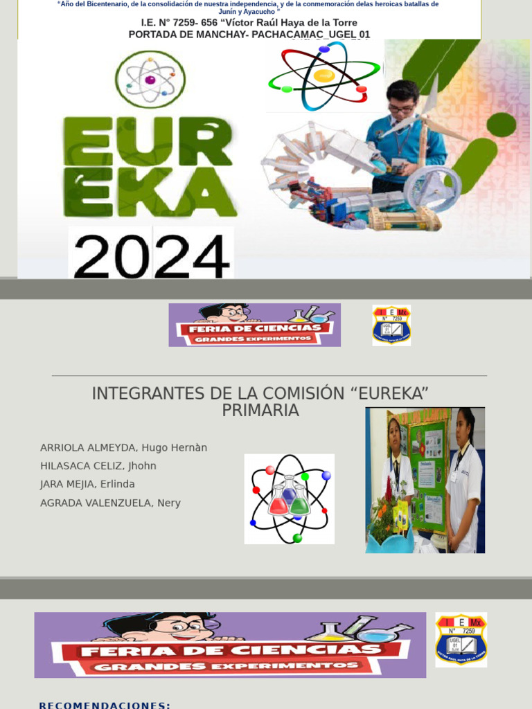 Bases Eureka 2024 | PDF