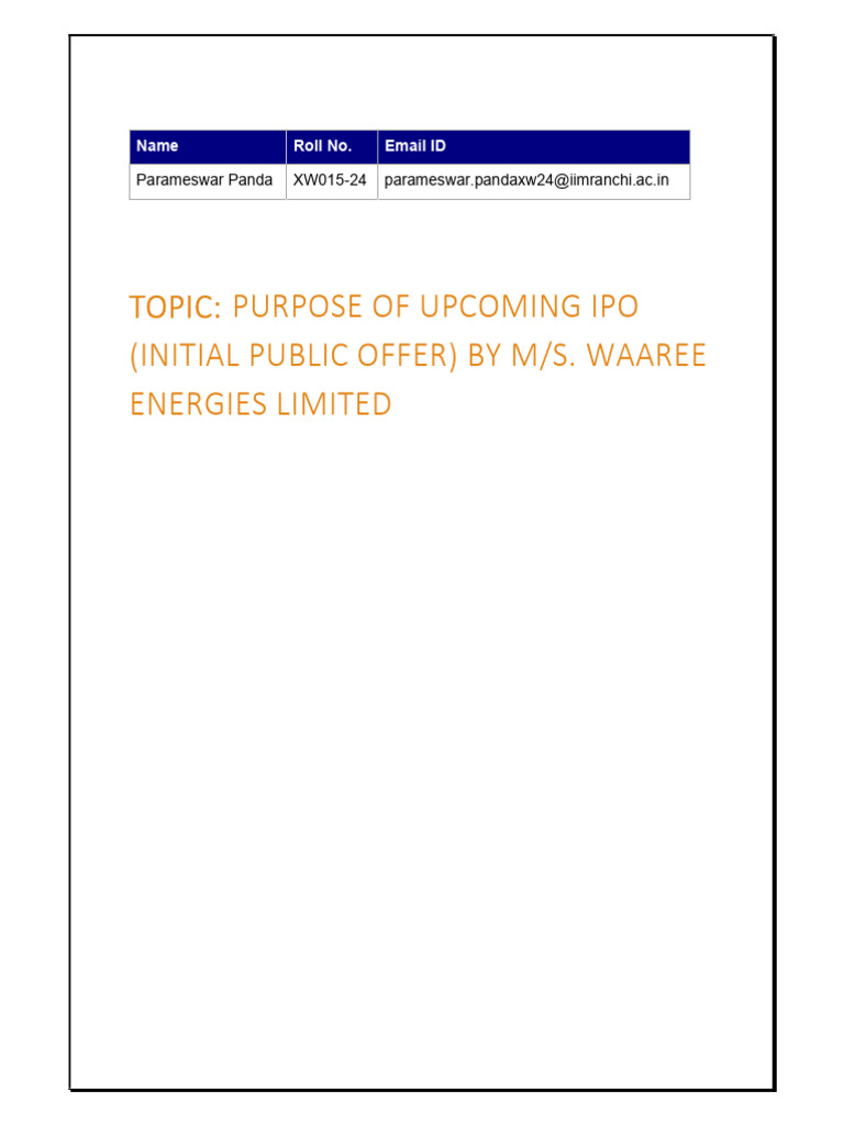 FMM Parameswar Panda XW015 | PDF