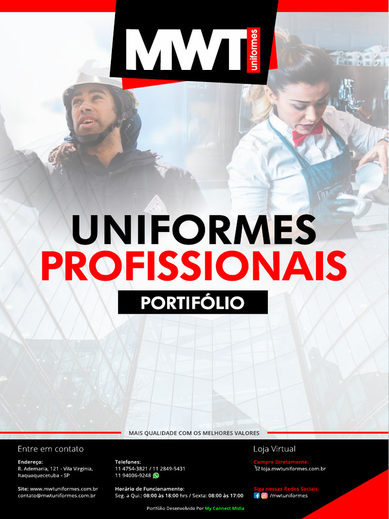 MWT Uniformes Portfolio | PDF
