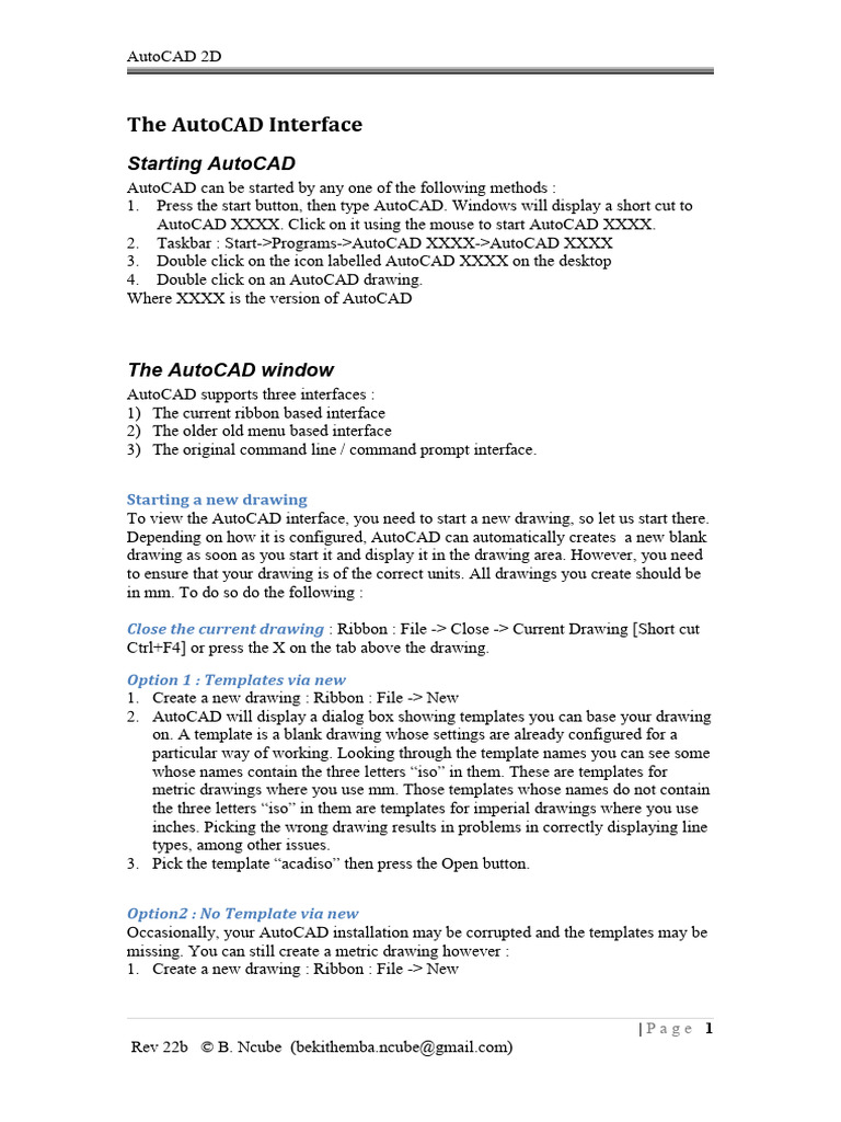 AutoCAD Lesson 4 | PDF