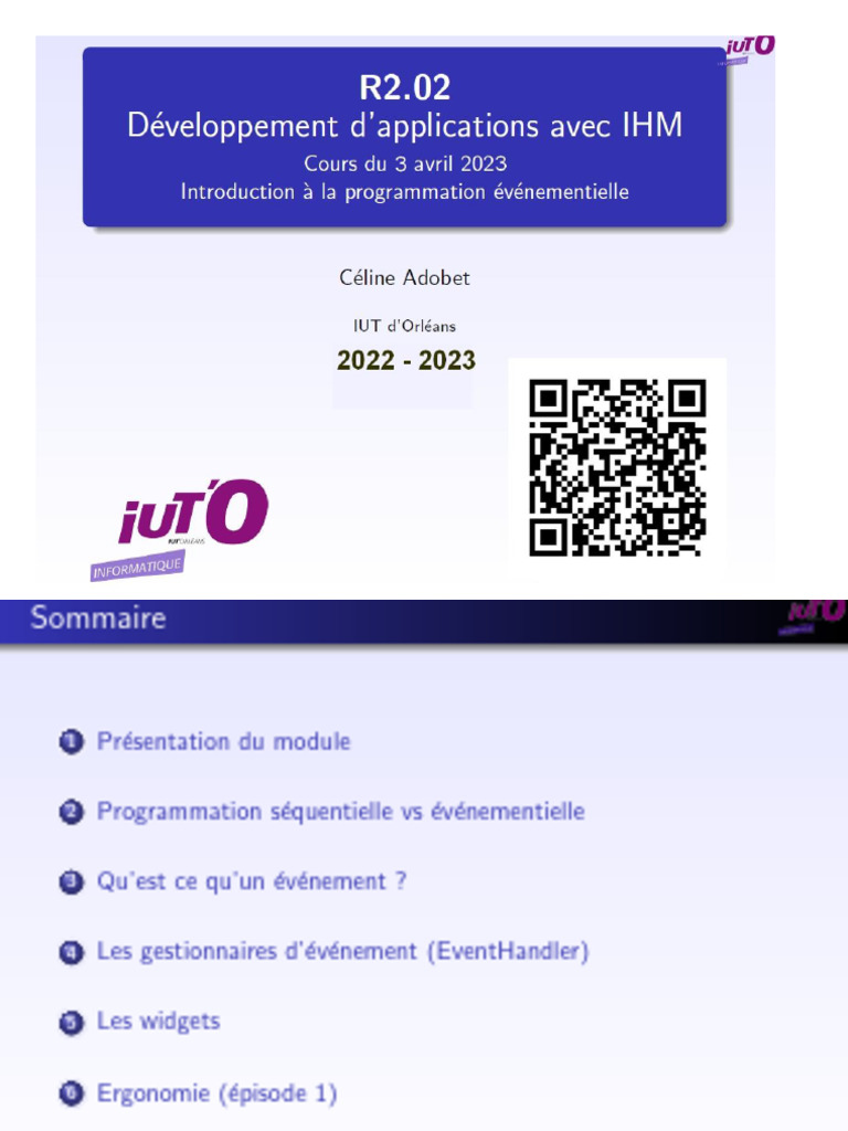 1 IHM Cours | PDF