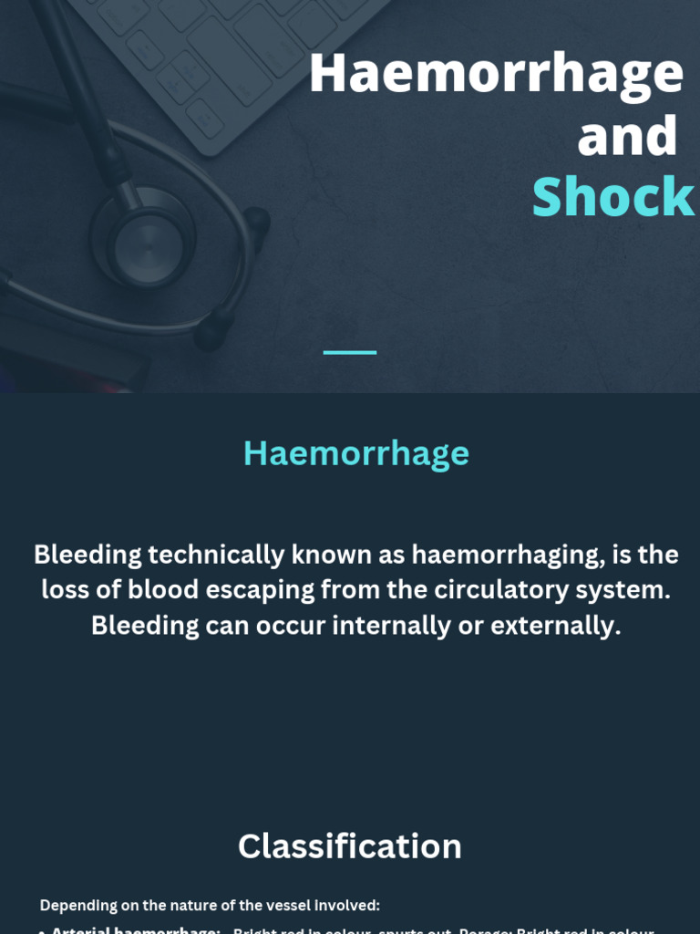 Haemorrhage and | PDF
