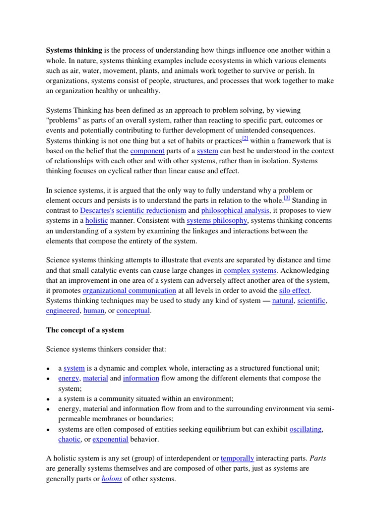 Systems Thinking Systems Practice Pdf Systems Thinking Systems Practice Pdf
