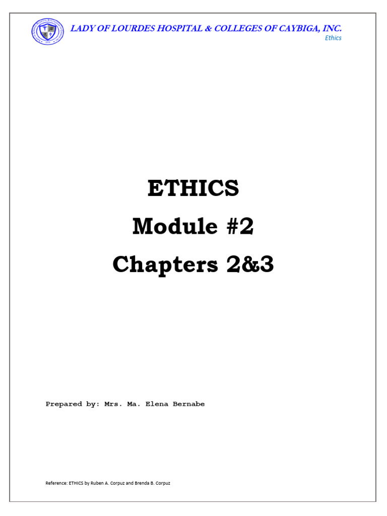 Module 2 - Chapters 2-3 | PDF