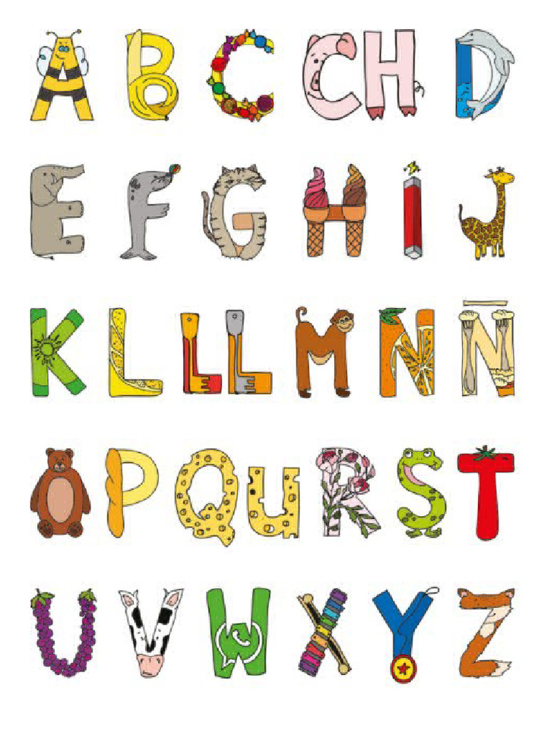 Abecedario Animales | PDF