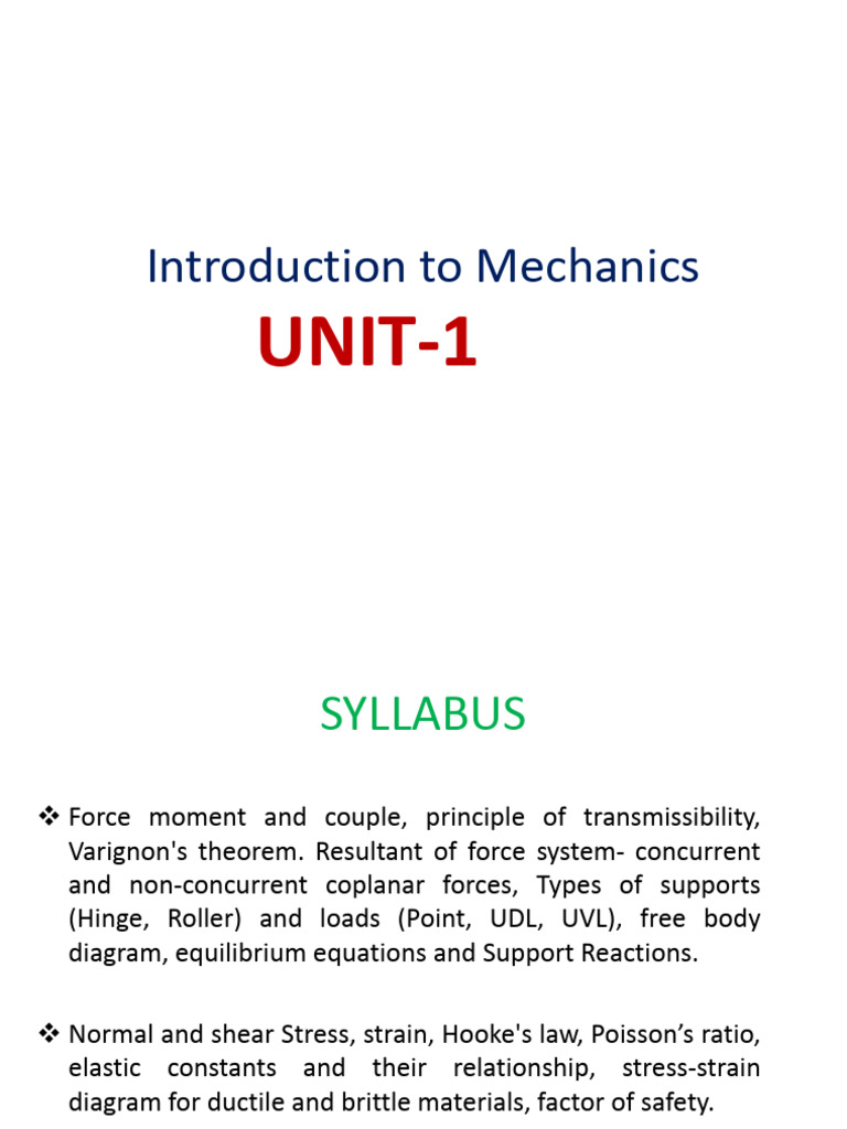 Unit-1 PPT (23-24) | PDF