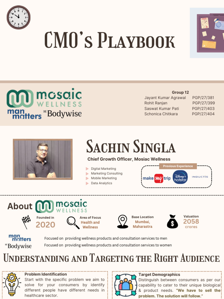 CMO's Playbook | PDF