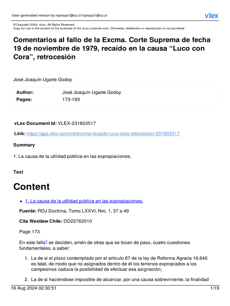 Caso Antiguo Comentarios-Al-Fallo-De-La-Excma-Corte-Suprema-De-Fecha-19 ...