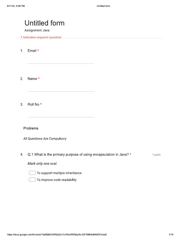 Java Assignment | PDF