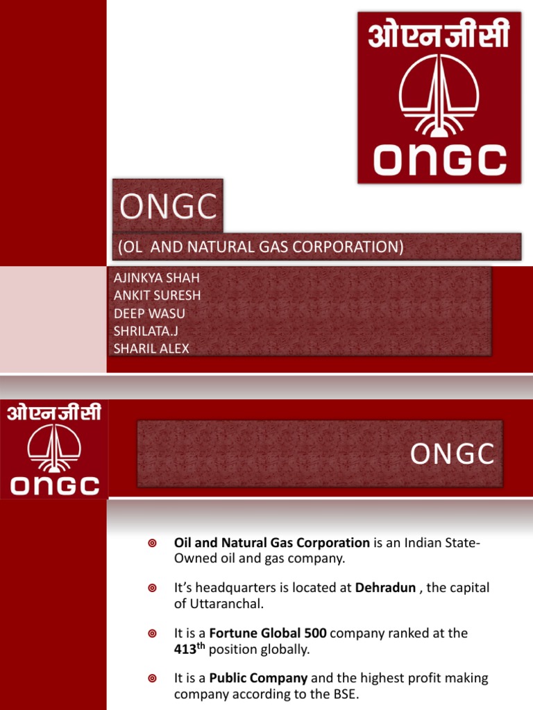 Overview of ONGC: History and Performance | PDF | Economies | Energy ...