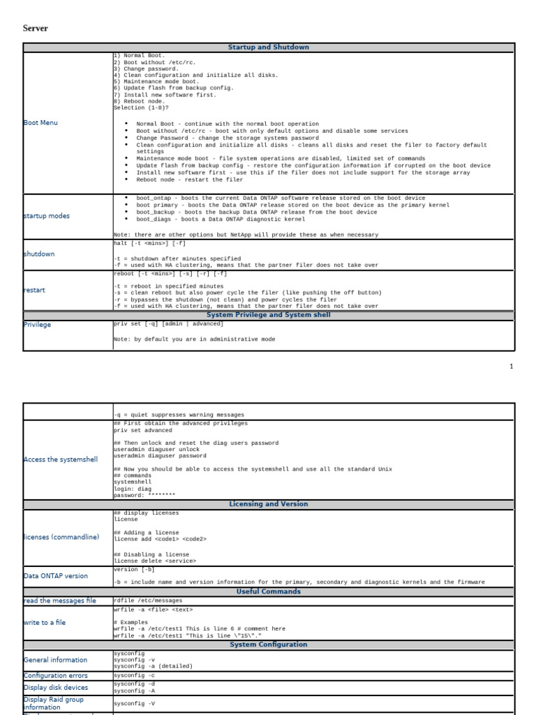 netapp important | PDF