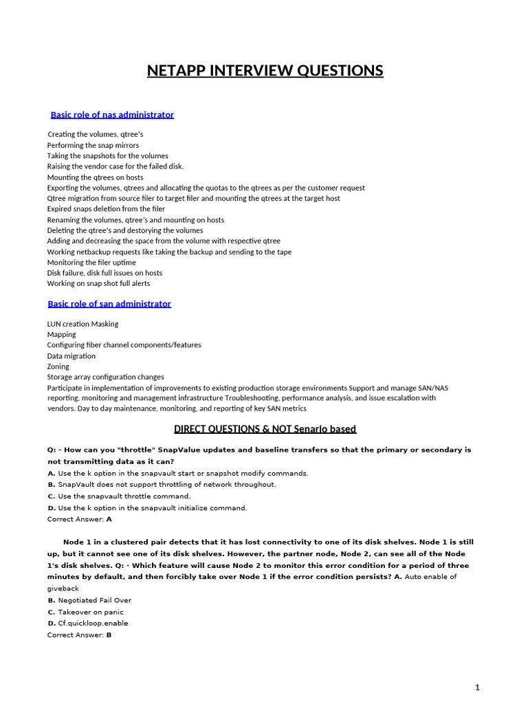 Neta Interview Questions Q A PDF | PDF