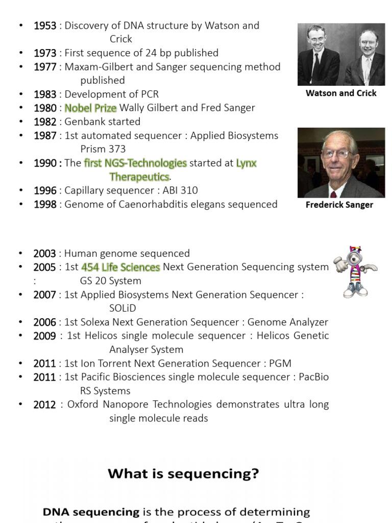DNA Sequencing | PDF